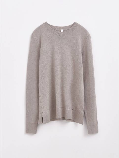 ᐅ Купити Джемпер з розрізами з боків LDK 138 у Києві колір light beige ️ в інтернет магазині з ...